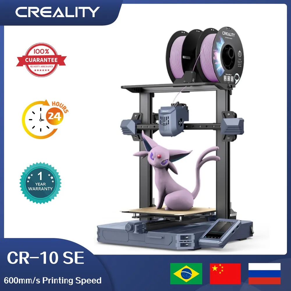CREALITY-CR-10-SE-Speedy-3D-Printer-600mm-s-Printing-Speed-Upgraded ...
