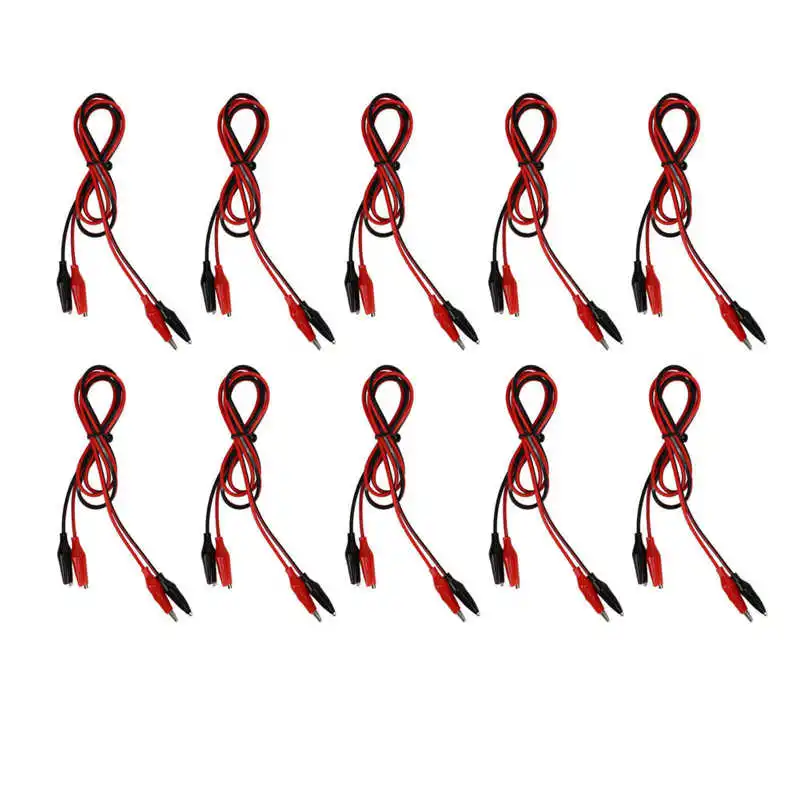Alligator-Clips-Test-Leads-Dual-Ended-Electrical-Alligator-Clip-for ...
