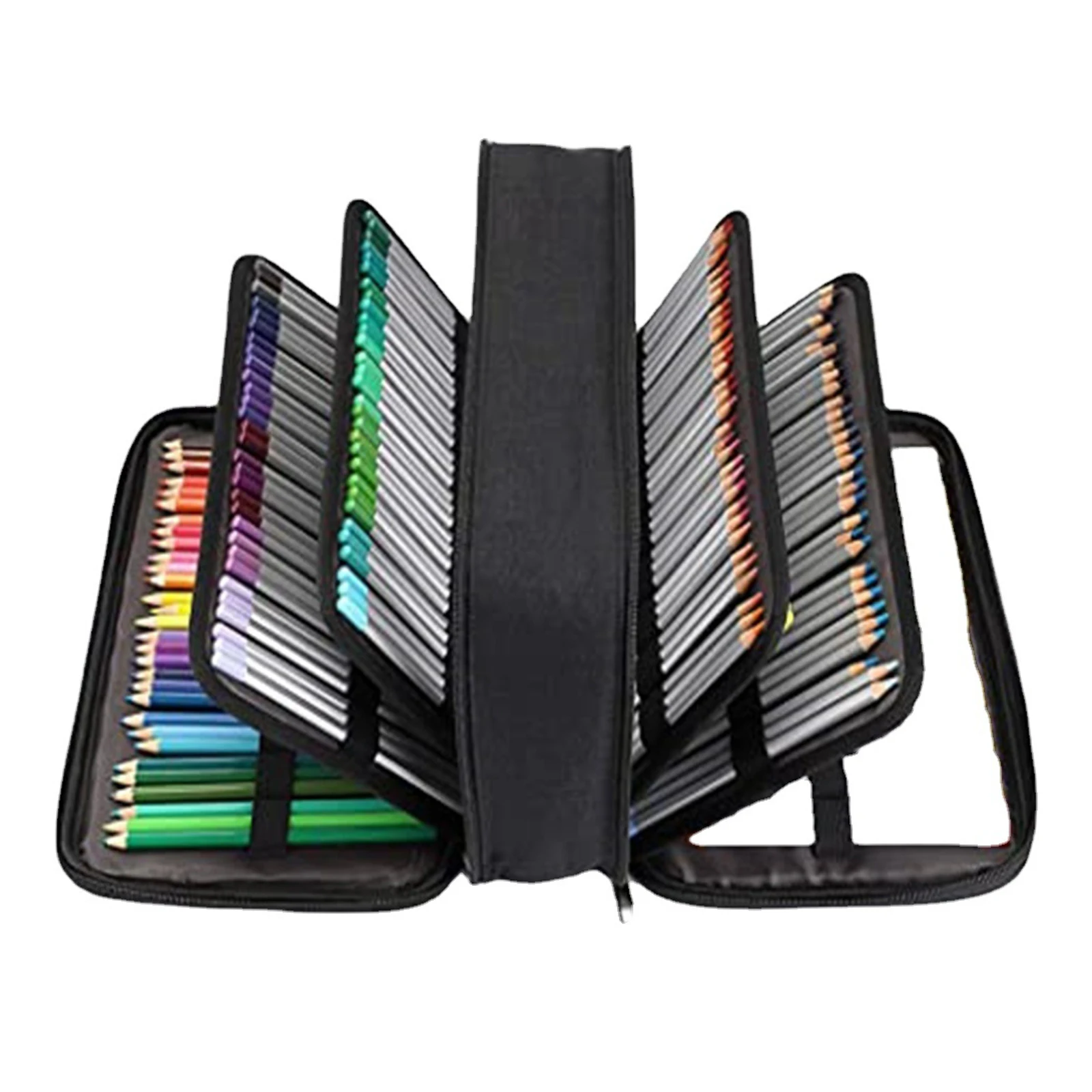 300-Slots-Color-Pencil-Case-Holder-Organizer-with-Zipper-Large-Colored ...