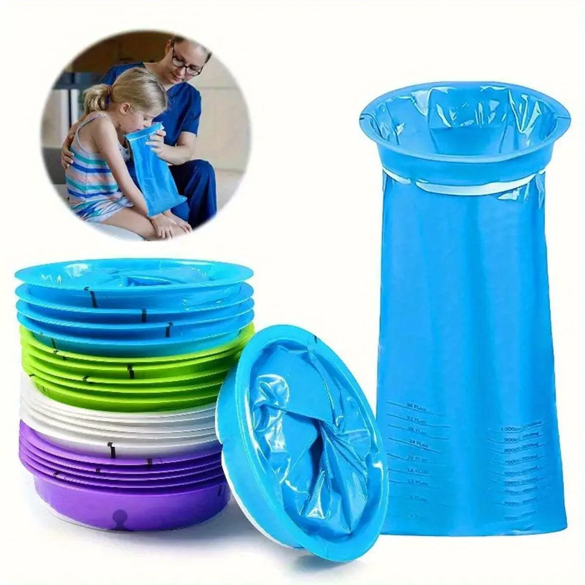 Disposable1000ML Portable Car Disposable Travel Airplane Motion ...