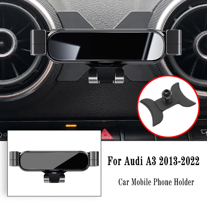 Soporte de teléfono de coche para Audi A3 S3 8V 2014 2020, soporte de navegación por gravedad ...