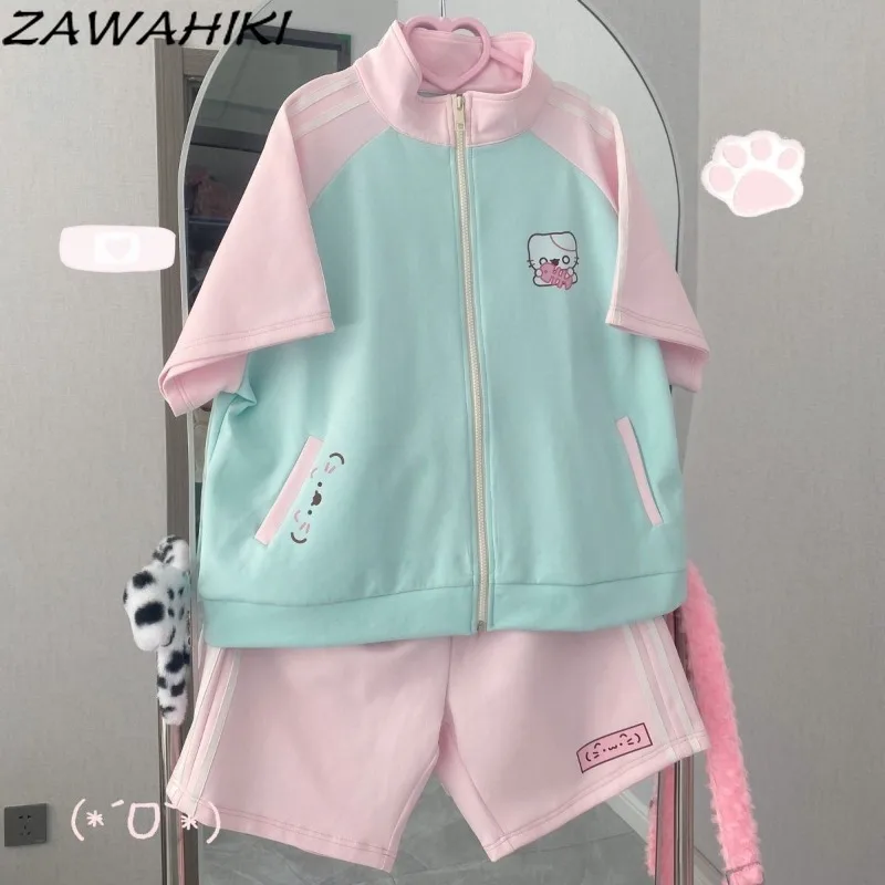 Sweet-Suit-Female-Cute-Japanese-Office-Lady-Woman-s-Set-Patchwork ...