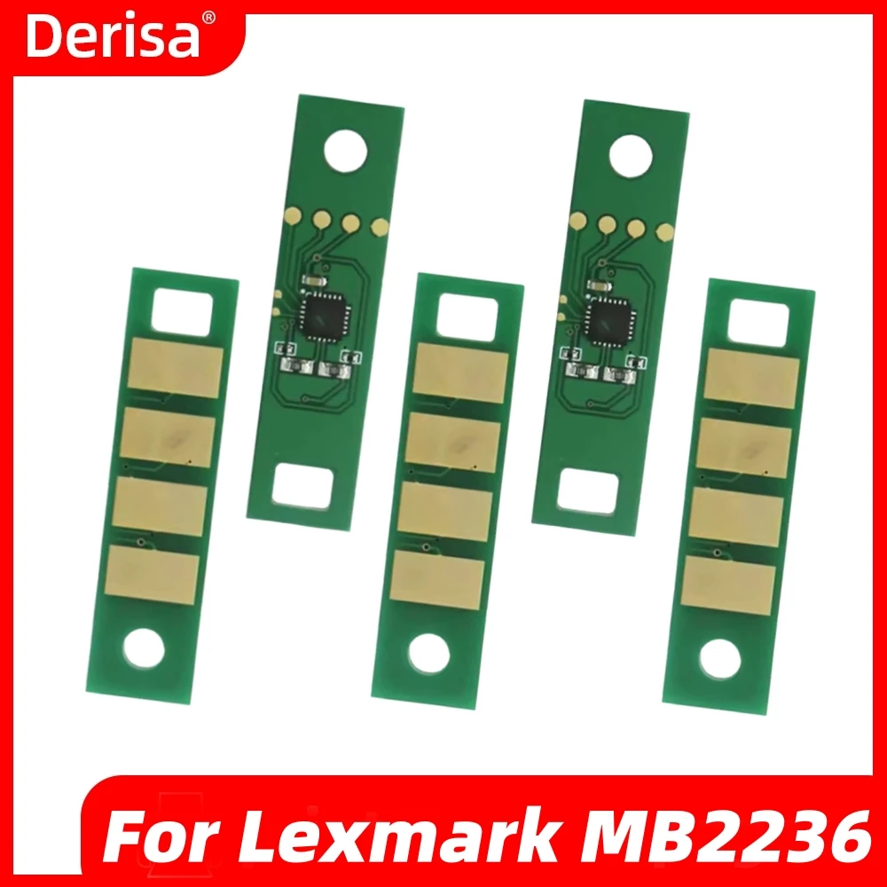 5PCS MB2236 Toner Drum Chip For Lexmark MB2236 MB2236adw 2236 adw ...