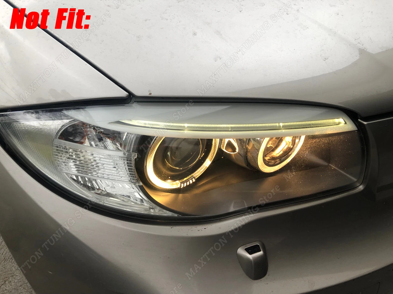 Gazoz Performance Aggressive Headlights Eyebrows Eyelids Cover ...