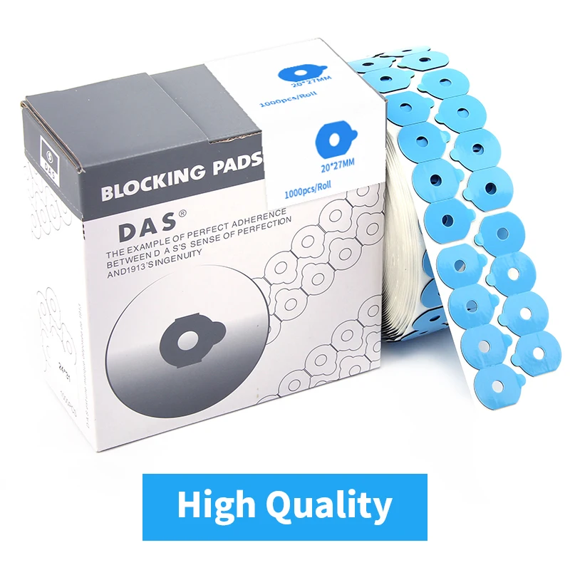 (1000 pcs/roll)High Quality Eyeglasses Lens Blocking Pad Protecting ...