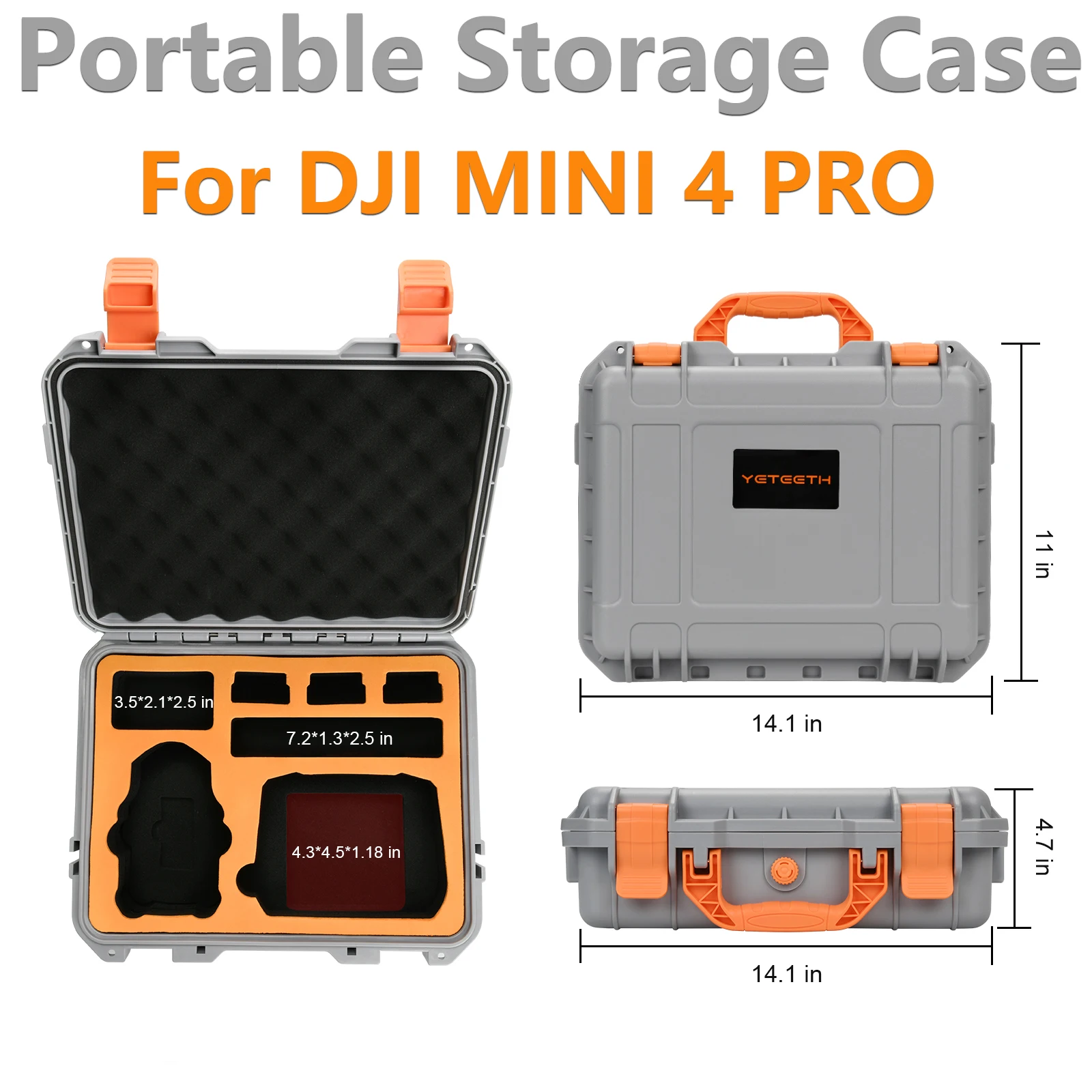 For-DJI-MINI-4-PRO-Drone-Storage-Carrying-Case-Portable-Handbag-Hard ...