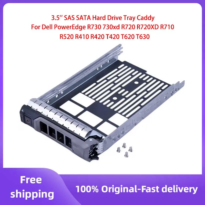 3.5'' SAS SATA Hard Drive Tray Caddy for Dell PowerEdge R730 730xd R720 ...