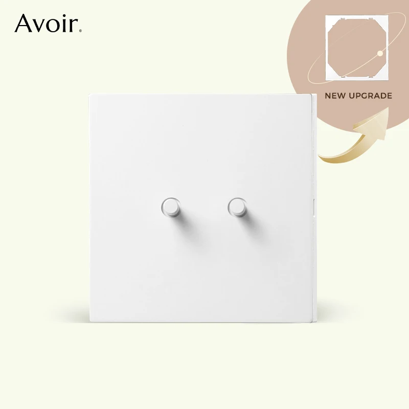 Avoir-Retro-Toggle-Switch-Painel-Transparente-E-Branco-Wall-Socket ...