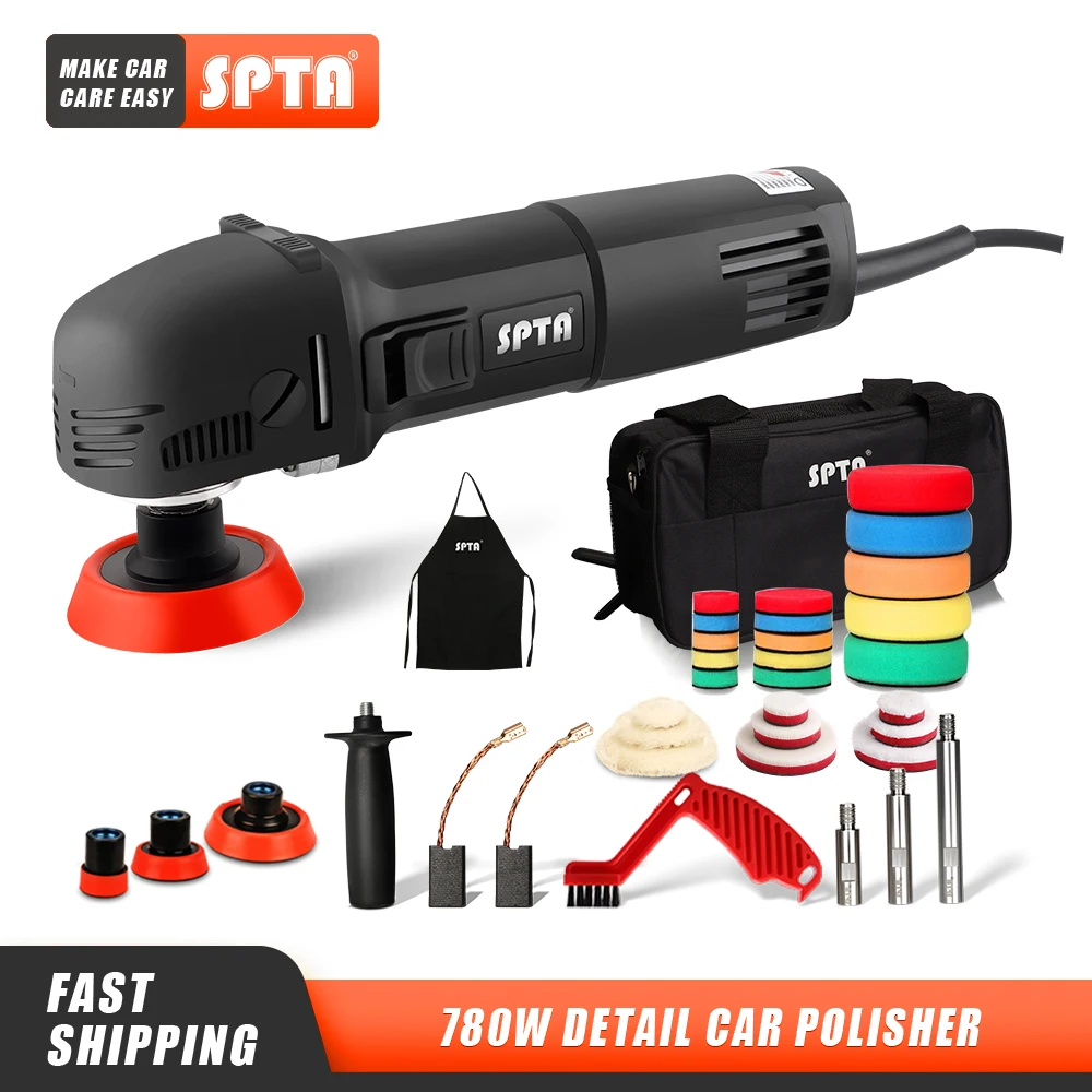 Spta 3inch Electric Car Detail Polisher 110/230v Polishing Machine M14 ...