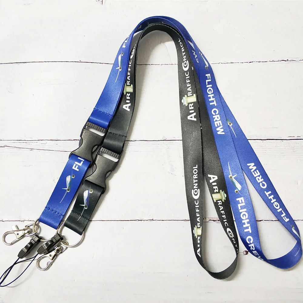 2-PCS-Lanyard-Neck-Strap-Flight-Crew-Plane-Phone-Strap-Chaveiro ...