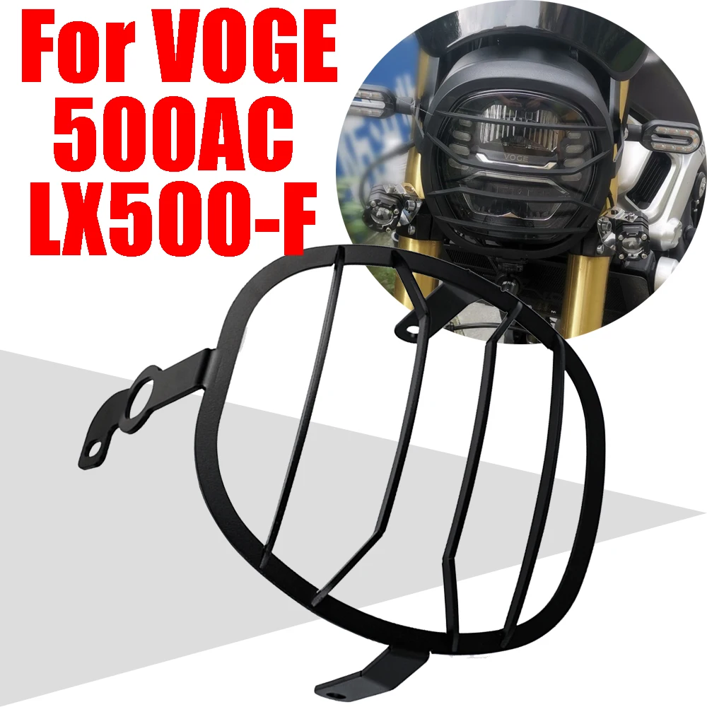 Loncin VOGE 500AC 500 AC LX500 F motosiklet aksesuarları far Guard ...