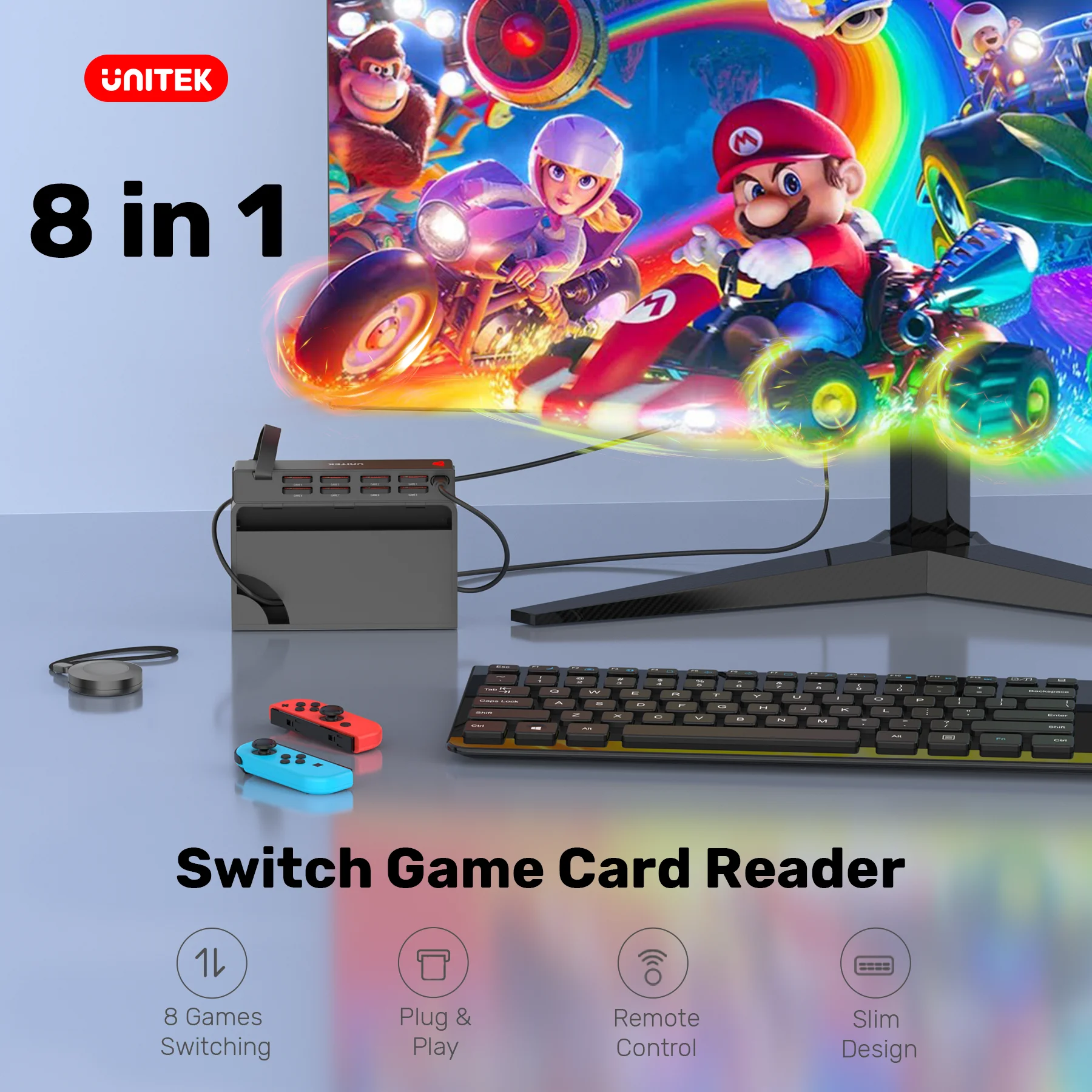8-in-1-Game-Card-Reader-with-Remote-Control-Switching-Nintendo-Switch ...
