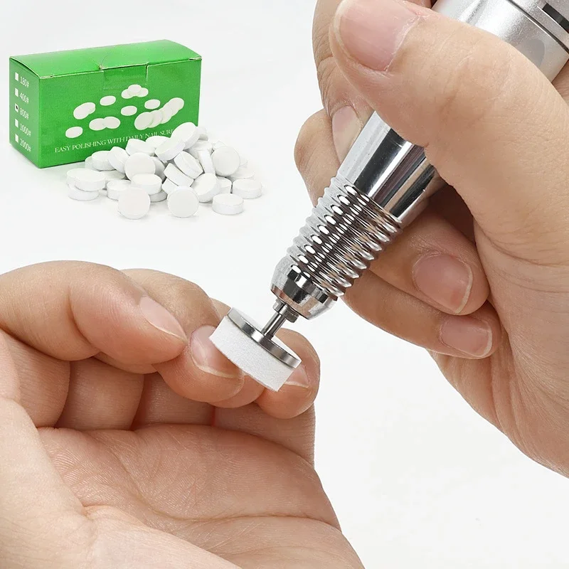 50pcs-Nail-Buffing-Disc-15mm-Polishing-SandPieces-For-Quick-Polishing ...