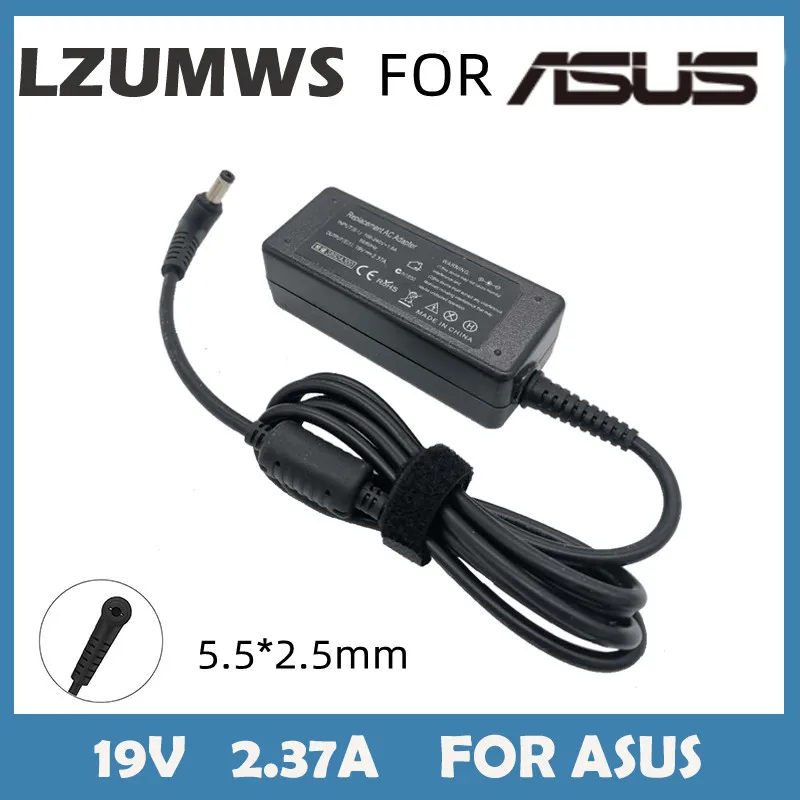 19V 2.37A 45W 5.5*2.5MM Laptop AC Adapter DC Charger For ASUS X555 ...