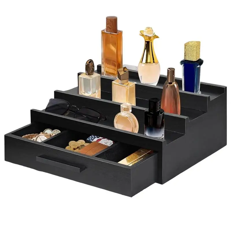 Black-Perfume-Organizer-Perfume-Rack-Organizer-3-Tier-Display-Riser ...