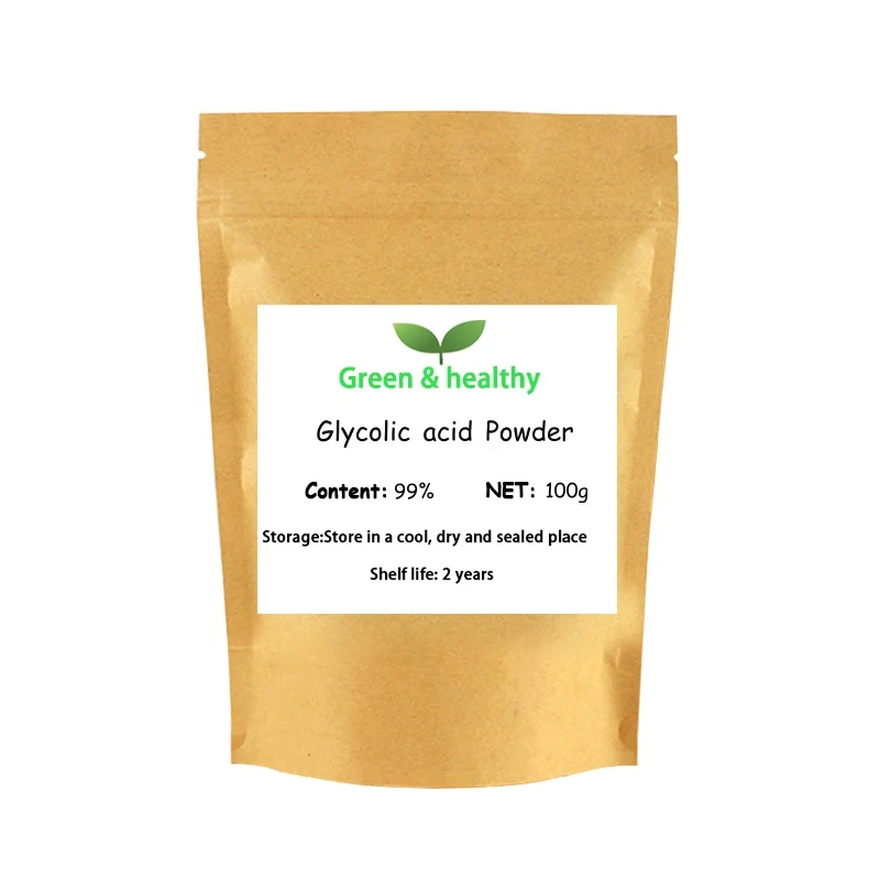 Natural Pure Glycolic Acid Hydroxyacetic Acid Powder Cosmetic Skin Care ...