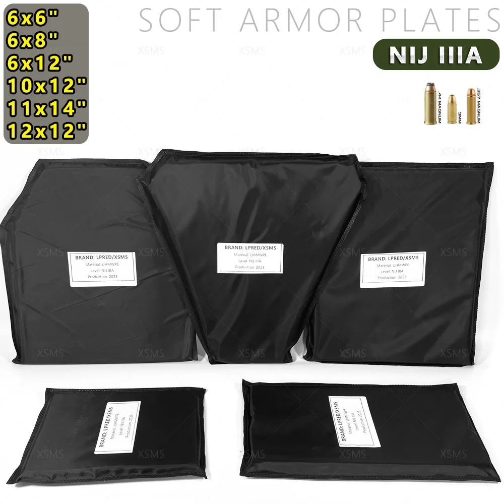 NIJ IIIA 3A Soft Bulletproof Plates Ballistic Vest Bulletproof Backpack ...