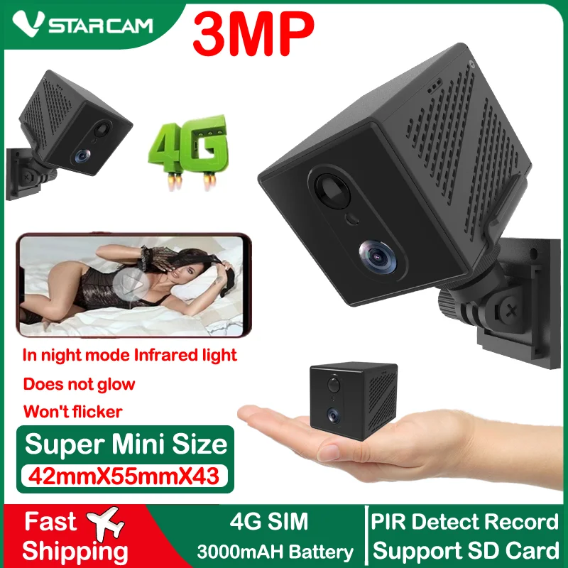 Vstarcam-4G-Battery-Mini-Camera-1296P-4G-IP-Camera-3000mAh-Battery ...