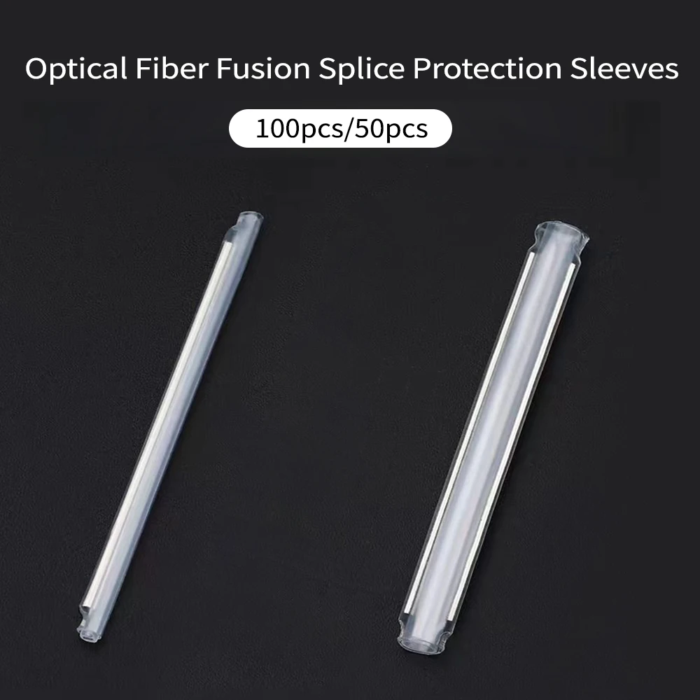 Optical Fiber Fusion Splice Protection Sleeves 50pcs 3.5mm For Drop ...