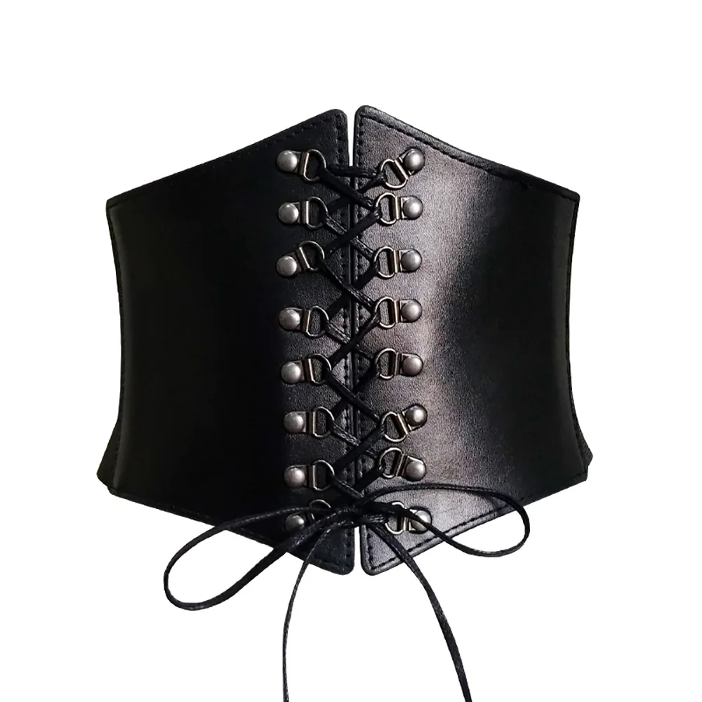 Corsets-For-Women-Wide-Belt-Gothic-Slimming-Sheath-Flat-Belly-Black ...