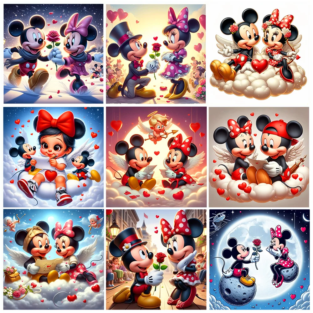 Disney-Full-Square-Diamond-Painting-Mickey-Mouse-Minnie-Mouse-Cross ...