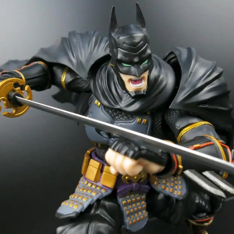 SHF-Batman-e-BUSHIDO-Movable-Action-Figure-Model-Brinquedos-16cm-Ninja ...
