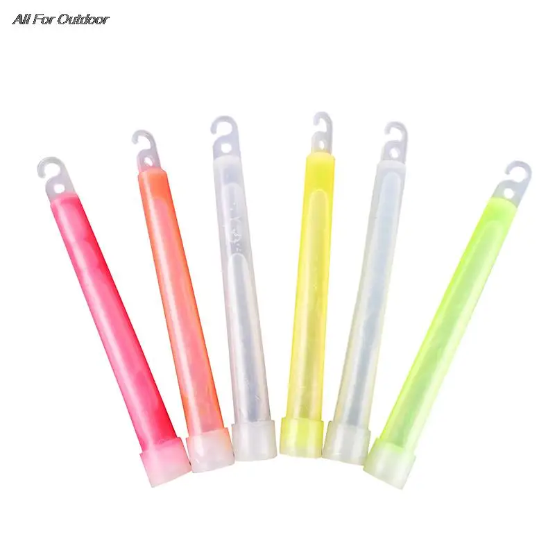 6 Inch Multicolor Survival Kit Military Glow Light Sticks Walking and ...