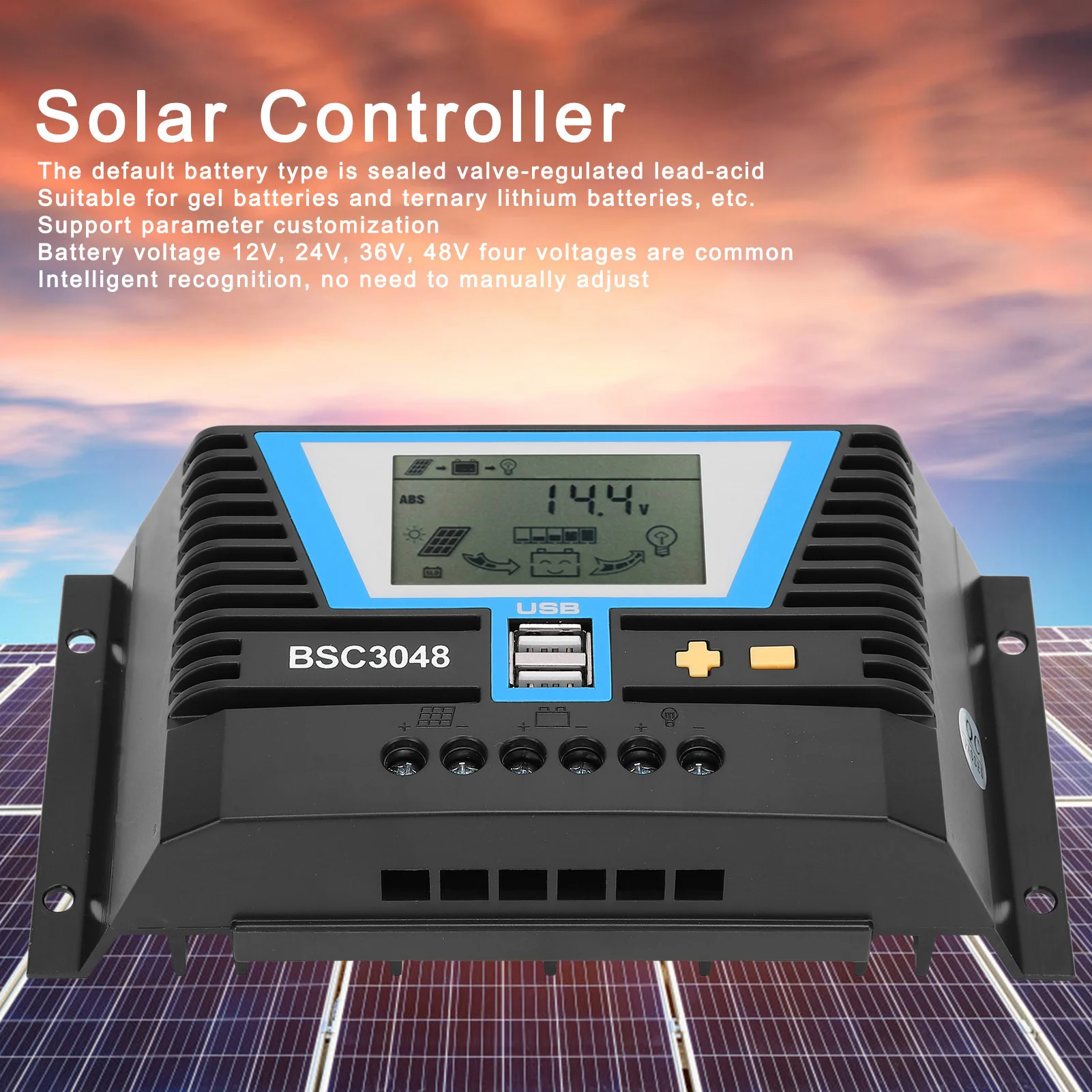 Solar-Controller-for-Variety-Batteries-BSC3048-30A-12V-24V-36V-48V ...