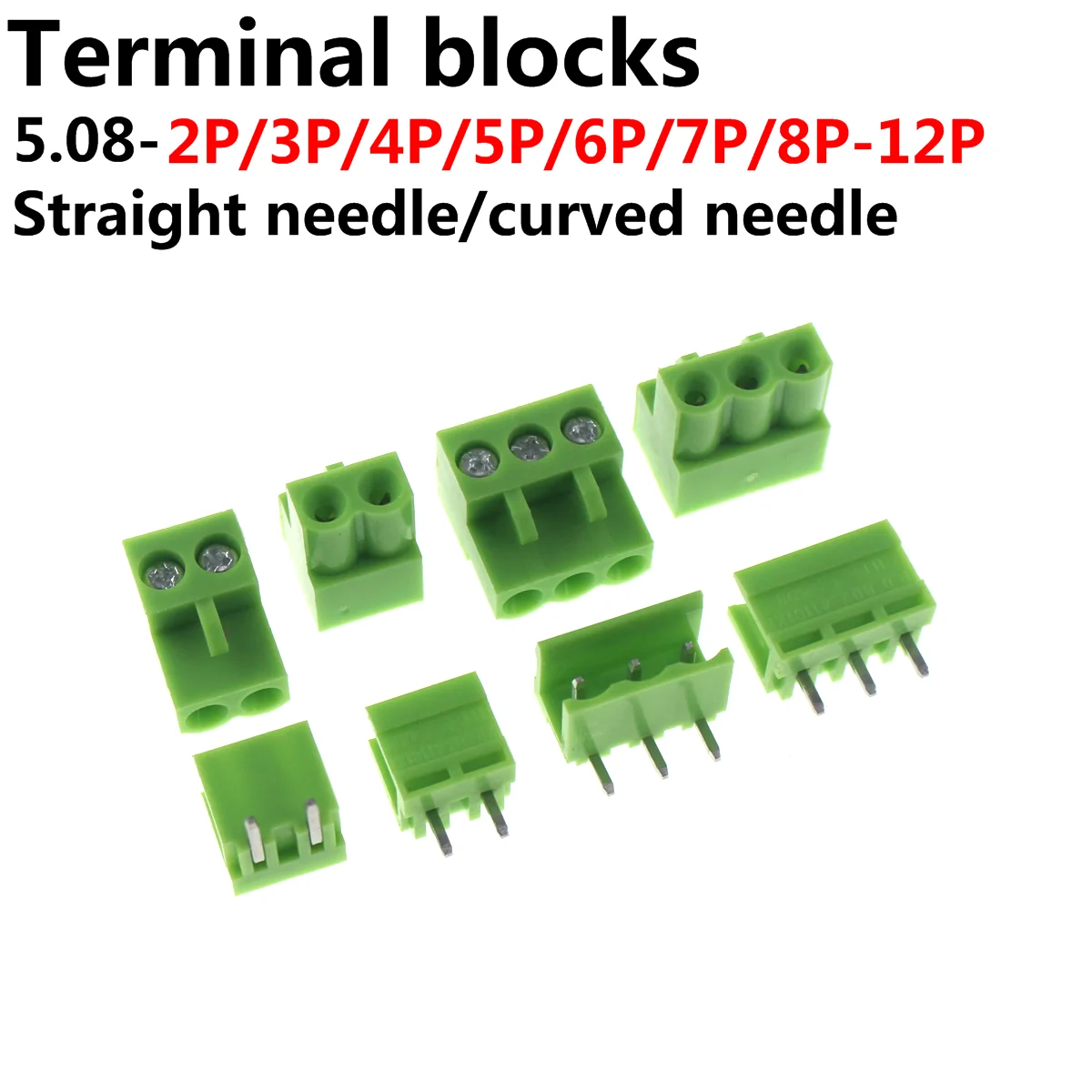 10sets-Terminal-plug-type-ht5-08-5-08mm-pitch-connector-pcb-screw ...