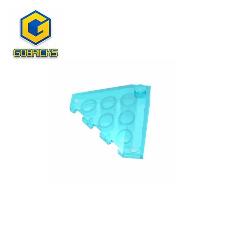 Gobricks GDS-2199 Wedge Sloped 18° 4 x 4 Corner compatible with lego ...