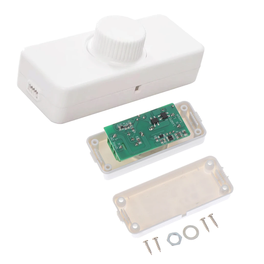 220-240V-AC-3-100W-Dimmer-Switch-Adjust-Light-Dimmable-Rotated-Dimmer ...