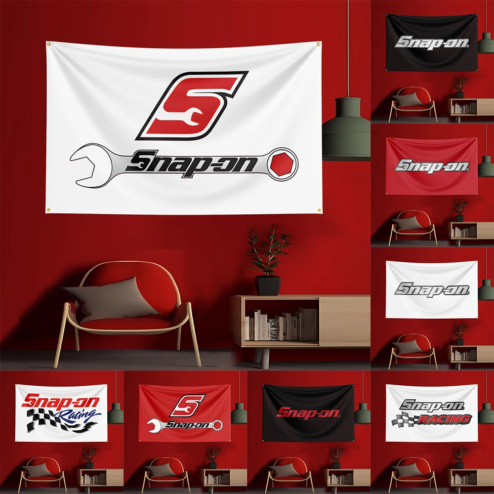 3X5 FT T-Snap-onS Game Flag Polyester Printed Party Flag for Garage ...
