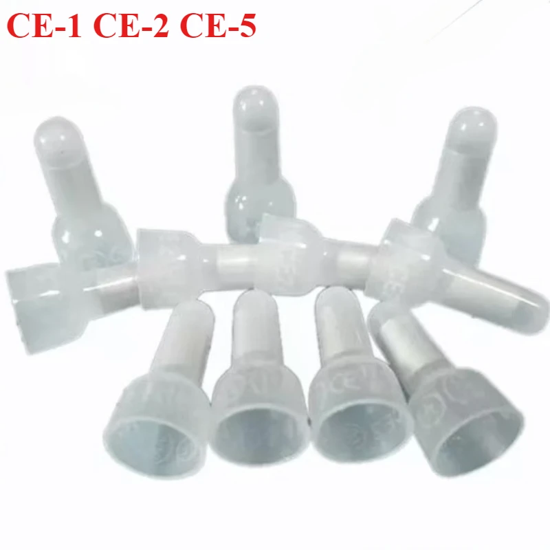 100pcs CE-1X CE-2X CE-5X line cap Tsui terminal cap closed end terminal ...