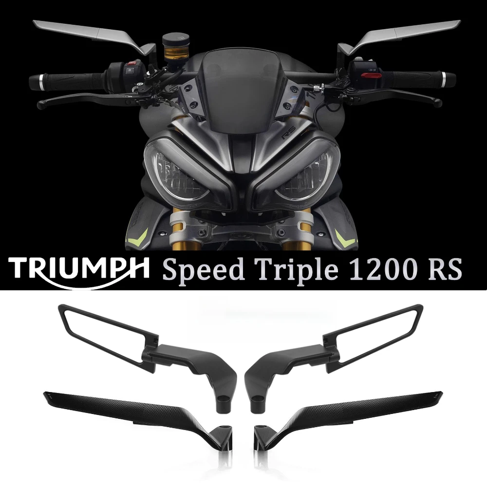 Modified Wind Wing Motorcycle Side Rearview Mirrors Accessorie For ...