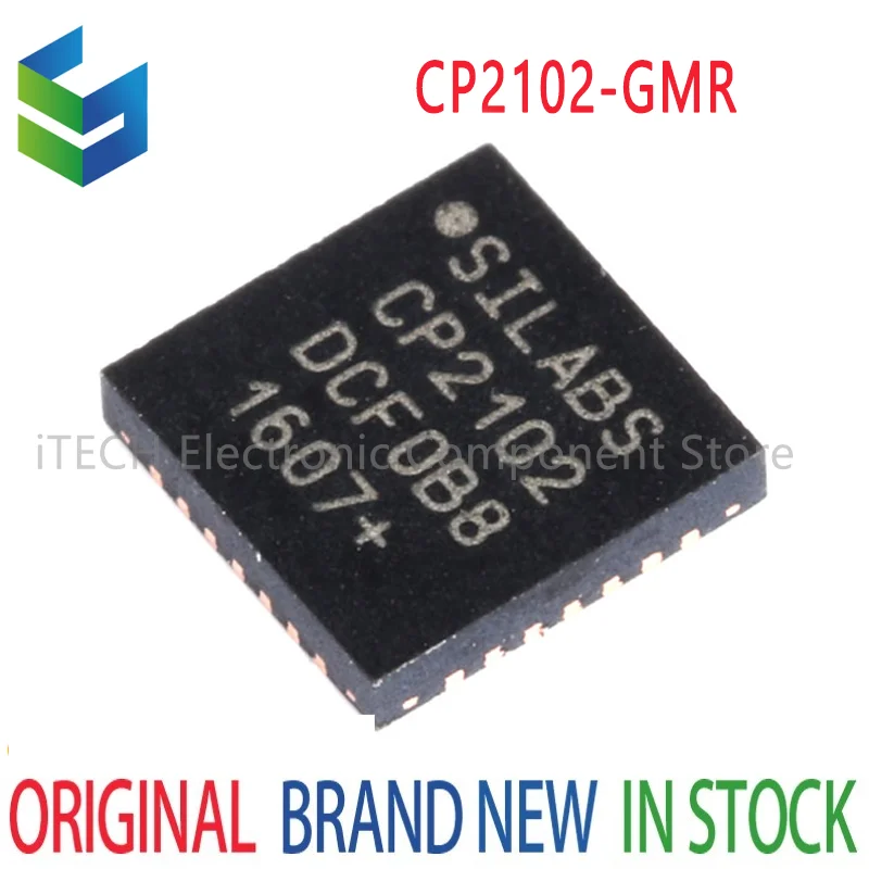 CP2102-GMR CP2102, CP2102-GM, en Stock, 1 ud./lote, QFN-28