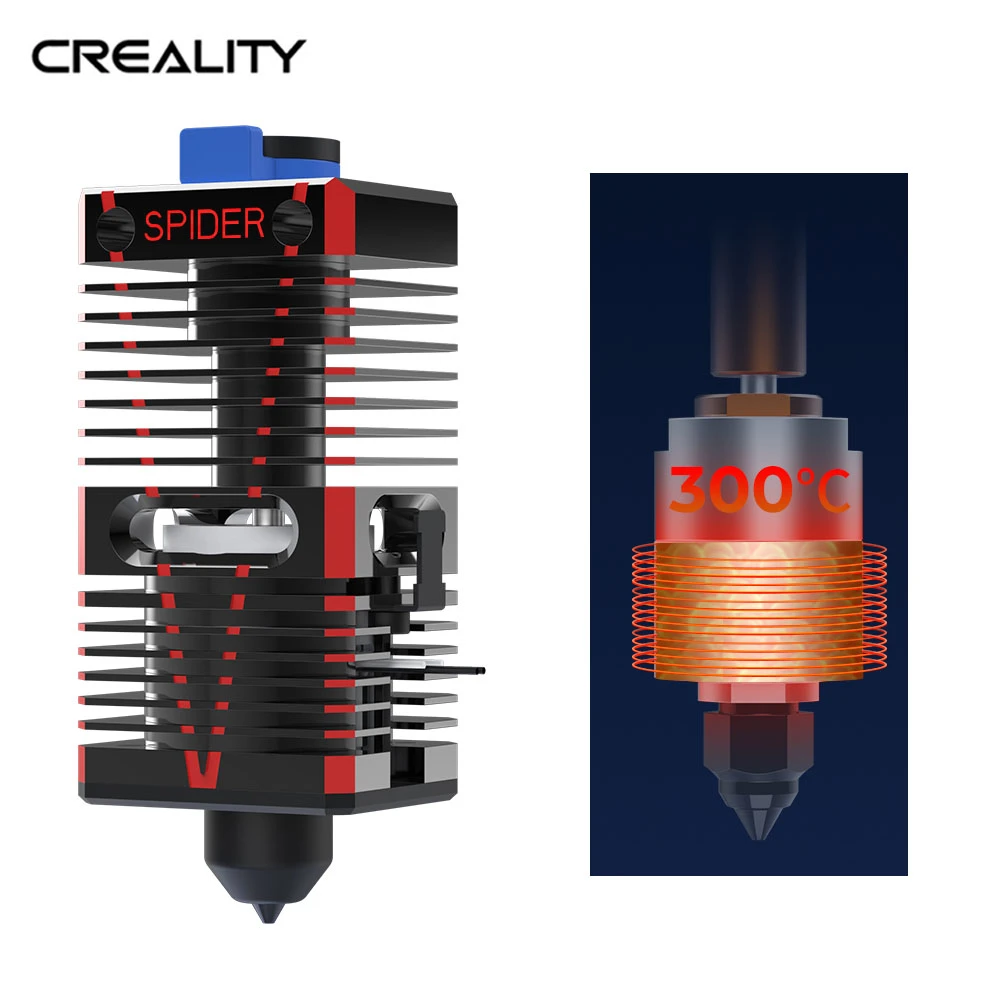 Creality 3d Spider Speedy Ceramic Hotend Rapid Heating High Flow 300°c ...