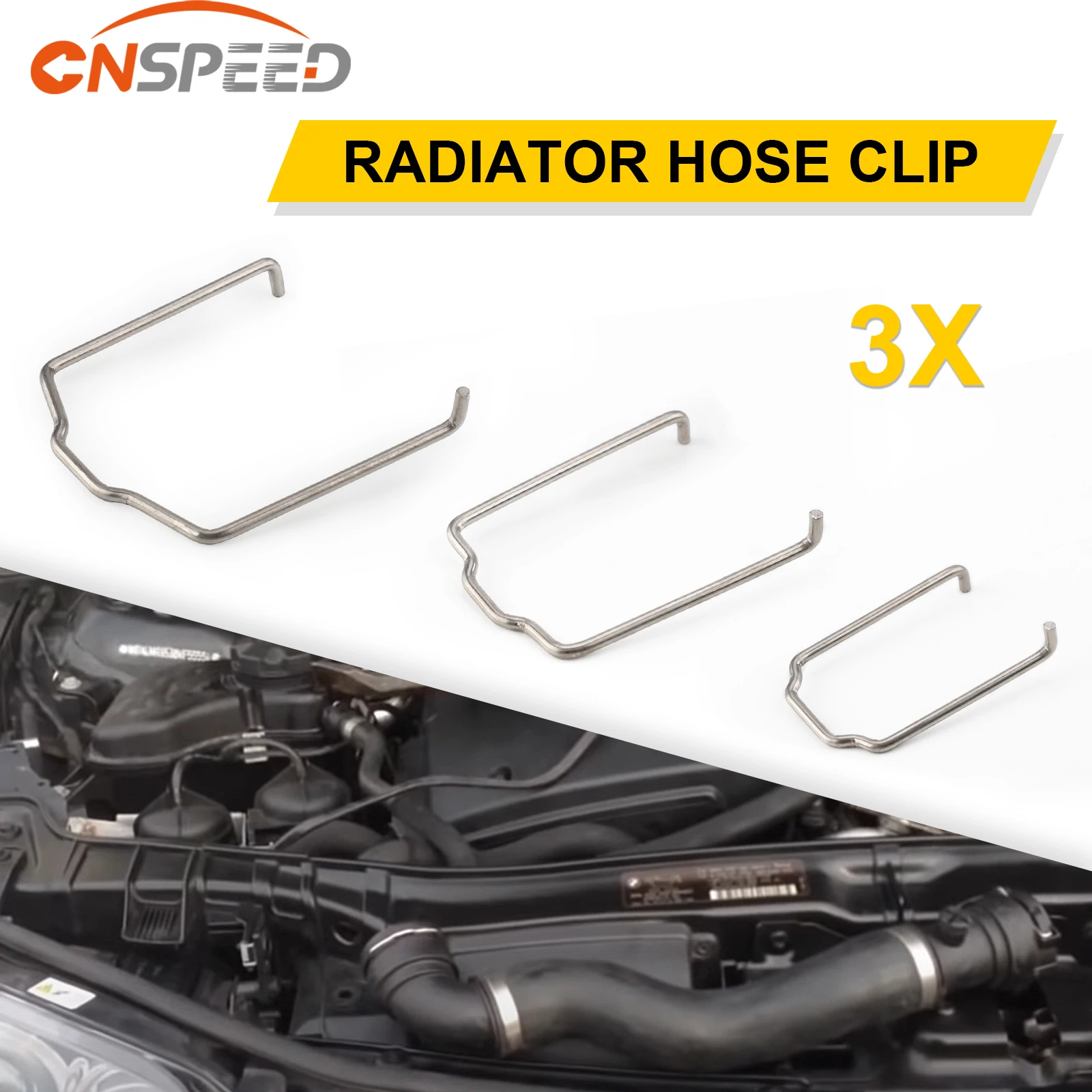 154-23-Radiator-Hose-Clip-Rugged-Reliable-Intercooler-Hose-Pipe ...
