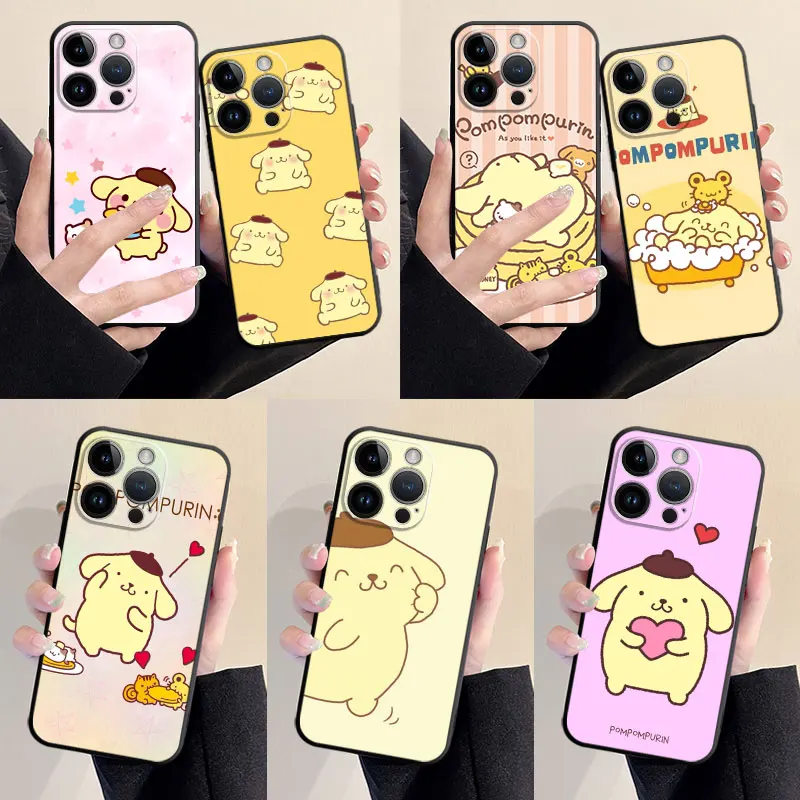 Sanrio Pom Pom Purin cute Case for Apple iPhone 14 Pro Max 13 8 Plus 11 ...