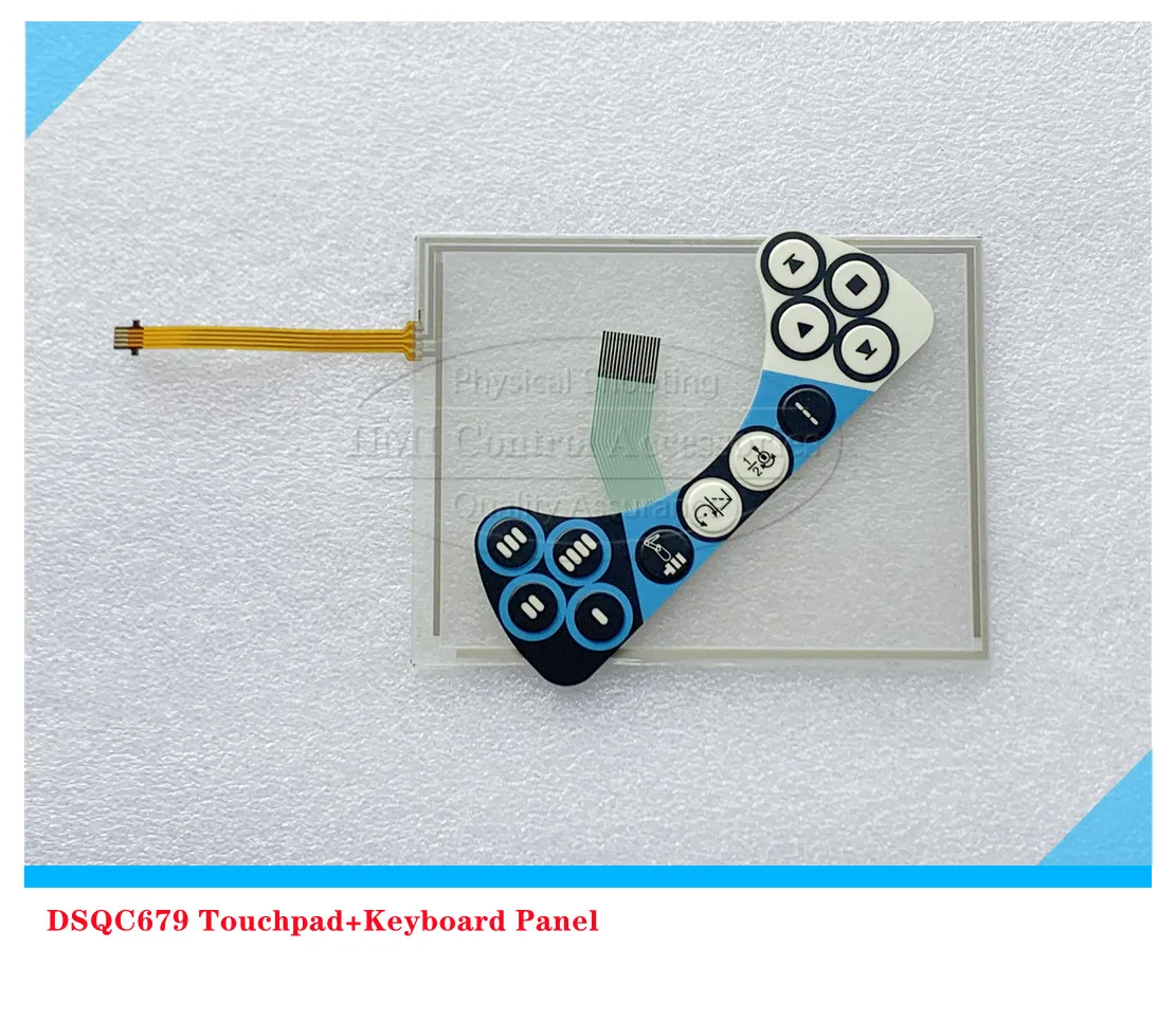 For Abb Robot Irc5 Dsqc679 Teaching Device 3hac028357-001 Touchpad Key ...