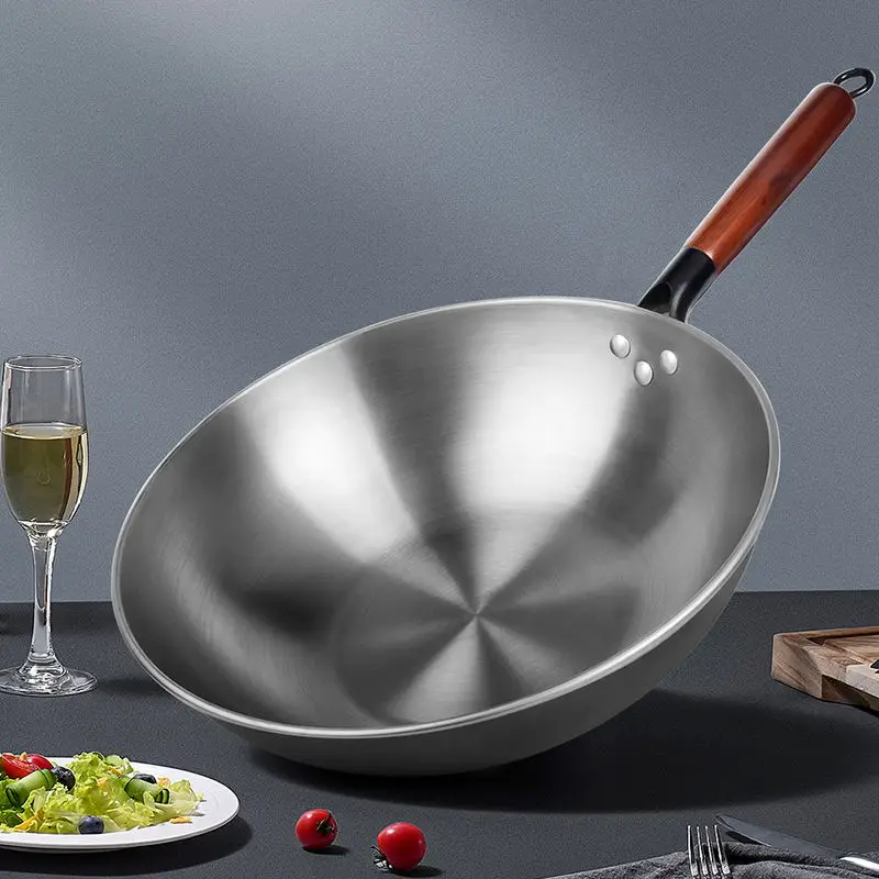 Wok-chino-antiadherente-sin-recubrimiento-sart-n-para-carne-y-huevos ...