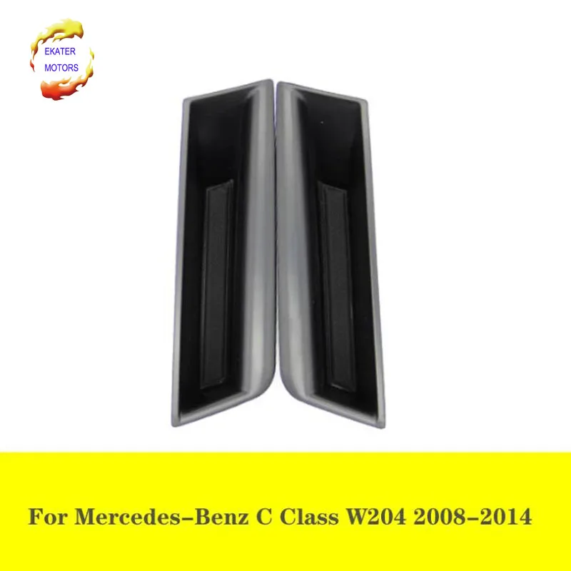 Interior Black Car Door Armrest Handle Holder Storage Box For Mercedes ...