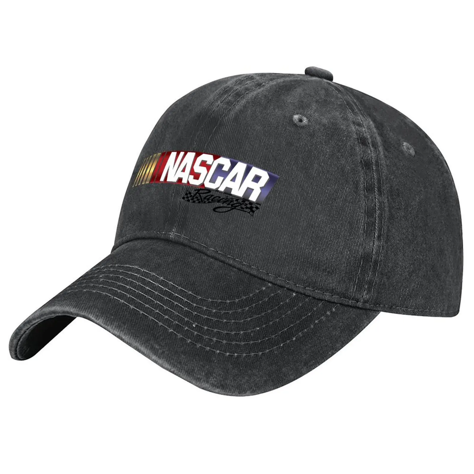 Nascar Racing Cool Sticker Baseball Cap Visor Snap Back Hat Sun Hat For ...