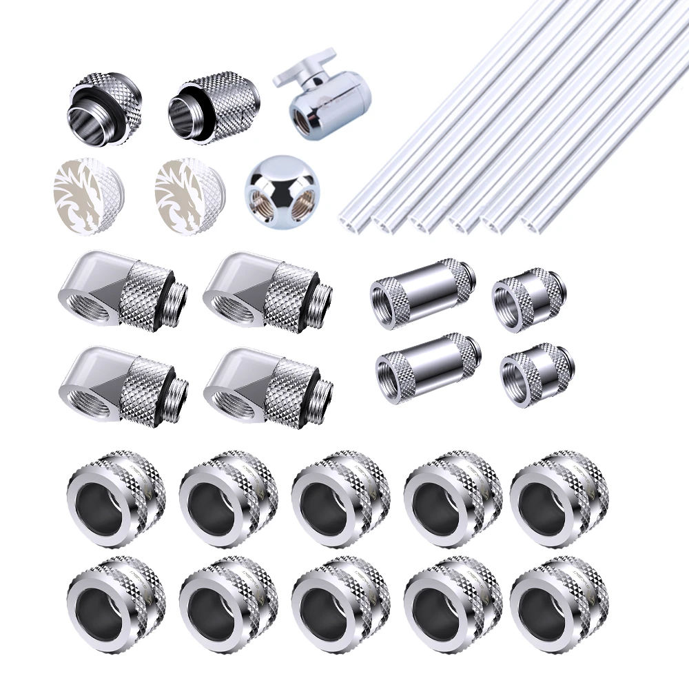 Azieru Hard Tube Fitting Kit for OD14mm PETG Hard Tube with Switch 3 ...