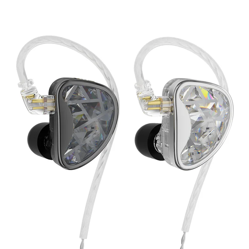 Kz As24 Hifi In Ear Monitor Earphones 24ba Units High-end Adjustable ...