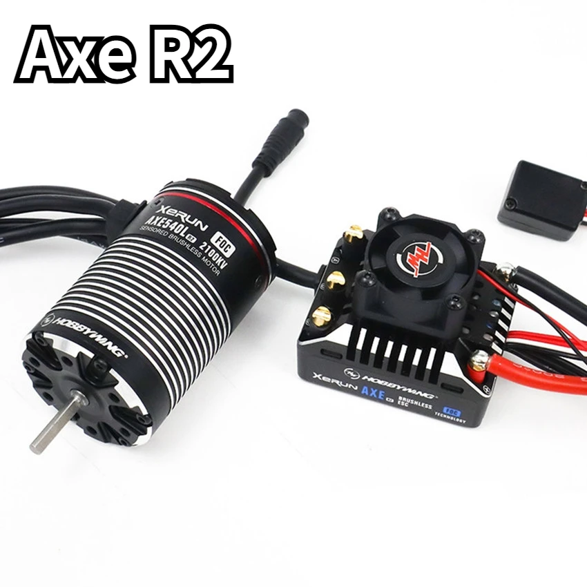 HobbyWing-XeRun-Axe-R2-Waterproof-Sensorless-Brushless-Motor-Esc-Power ...