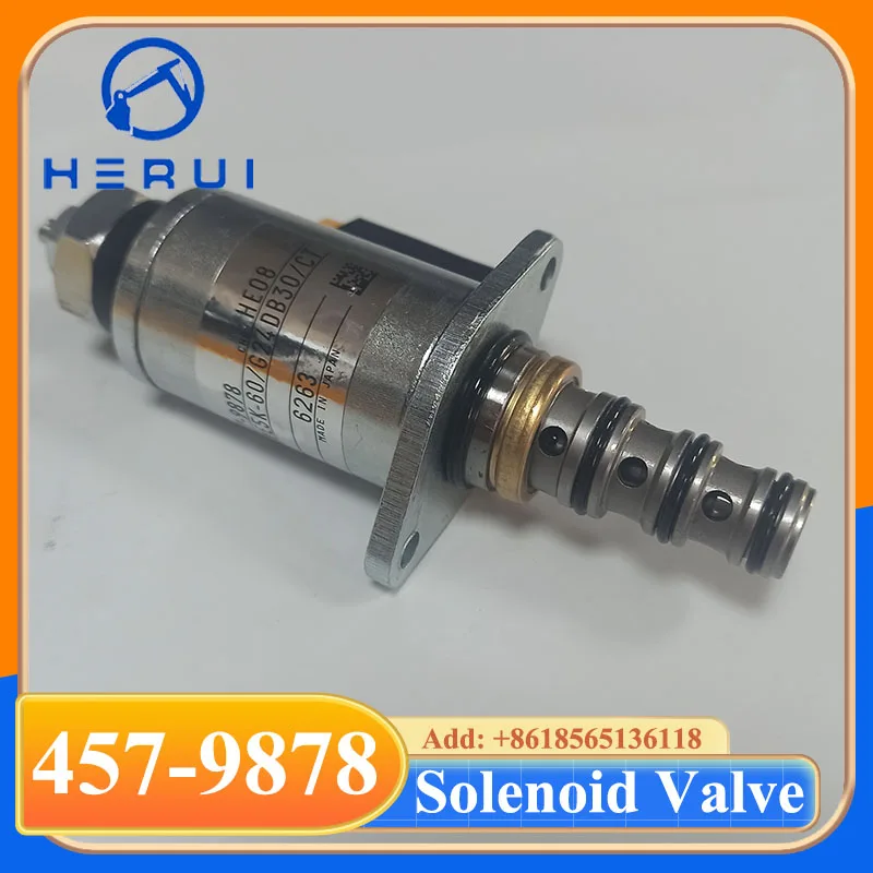 High Quality 457-9878 4579878 Hydraulic Pump Solenoid Valve for ...