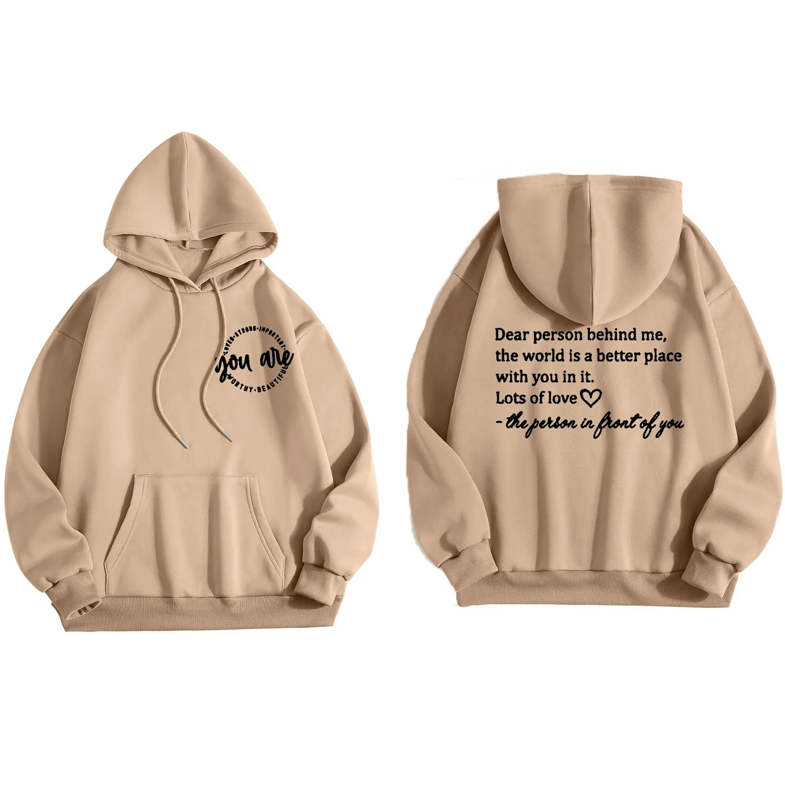 Dear-Person-Behind-Me-Sweathirts-for-Women-Men-The-World-Is-Better ...