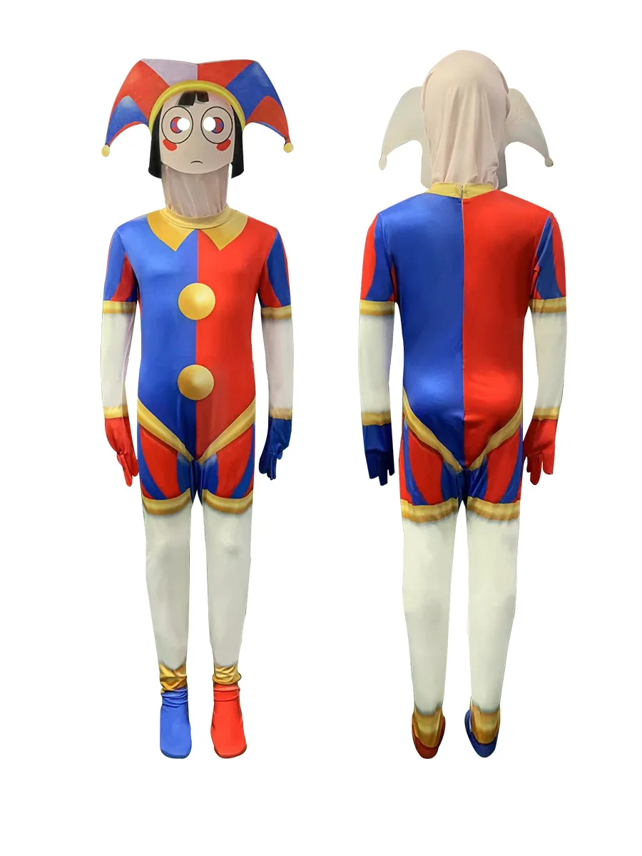 The-Amazing-Digital-Circus-Cosplay-Pomni-Costume-Anime-Clown-Bodysuit ...