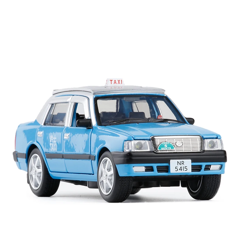 1:32 Toyota Crown Hongkong Taxi Diecast Model Car Taxi Toys Pull Back ...