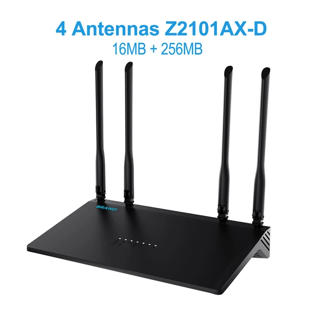 ZBT Z8101AX Wifi6 Router 3000Mbps Mesh 5.8Ghz 2.4Ghz Openwrt 128MB 56MB ...